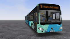 Västtrafik, Transdev 8508 - Mercedes-Benz Citaro C2 Capacity L - OMSI ...